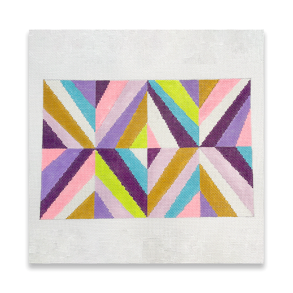 Geometric – Rita's needlepoint