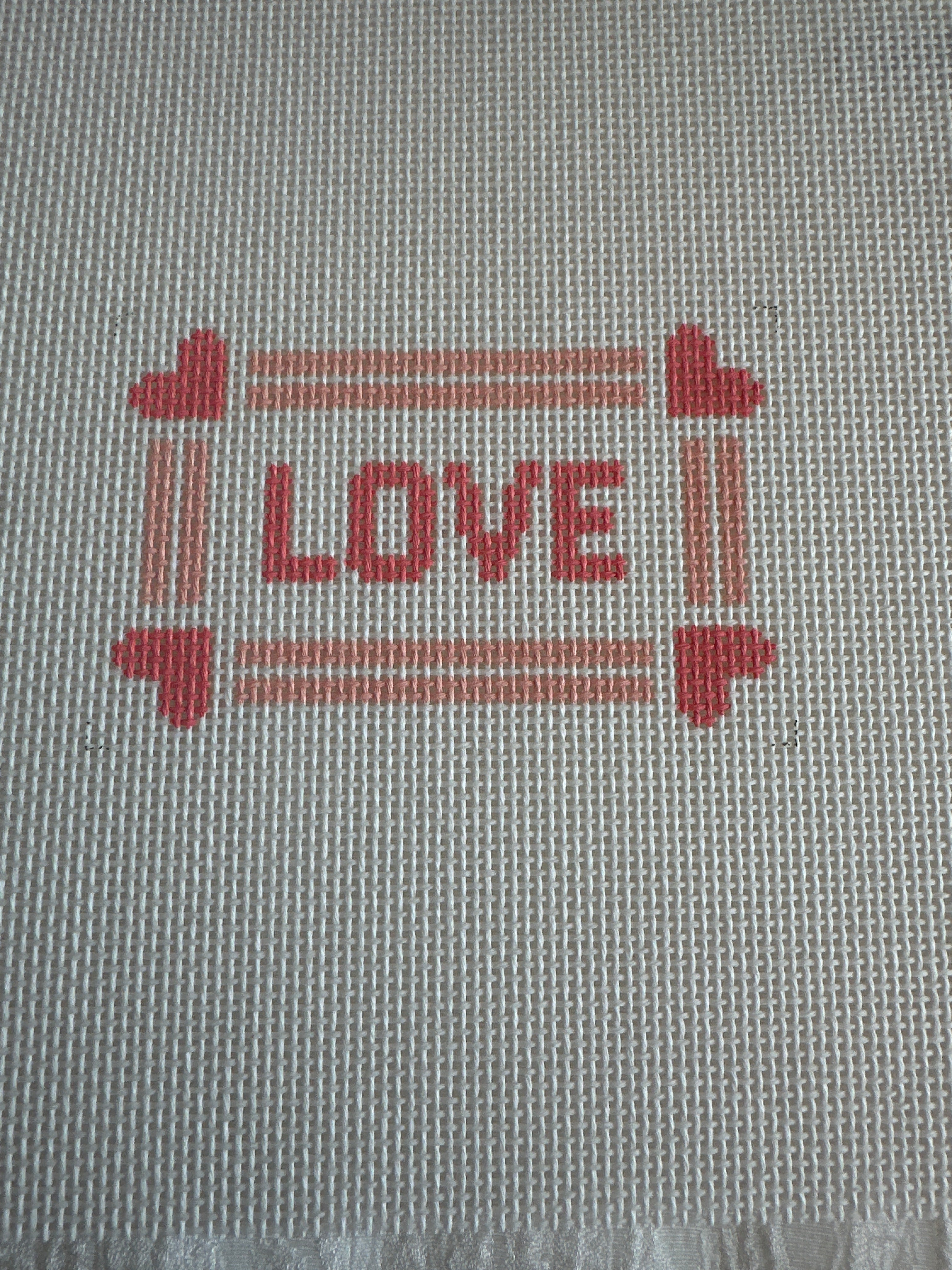 Love Sign – Rita's needlepoint