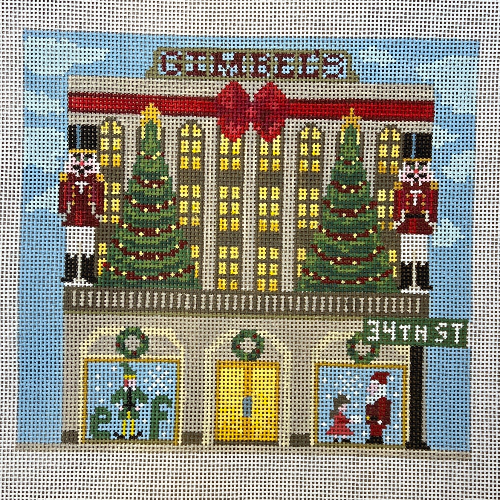 Gimbel's Storefront – Rita's needlepoint