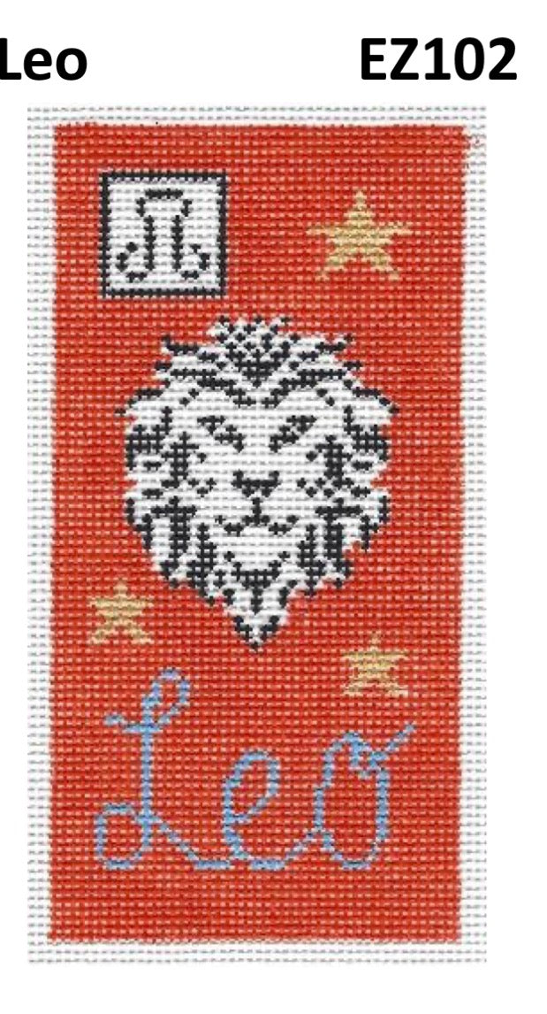 EZ102 - Leo Zodiac Eye – Rita's needlepoint