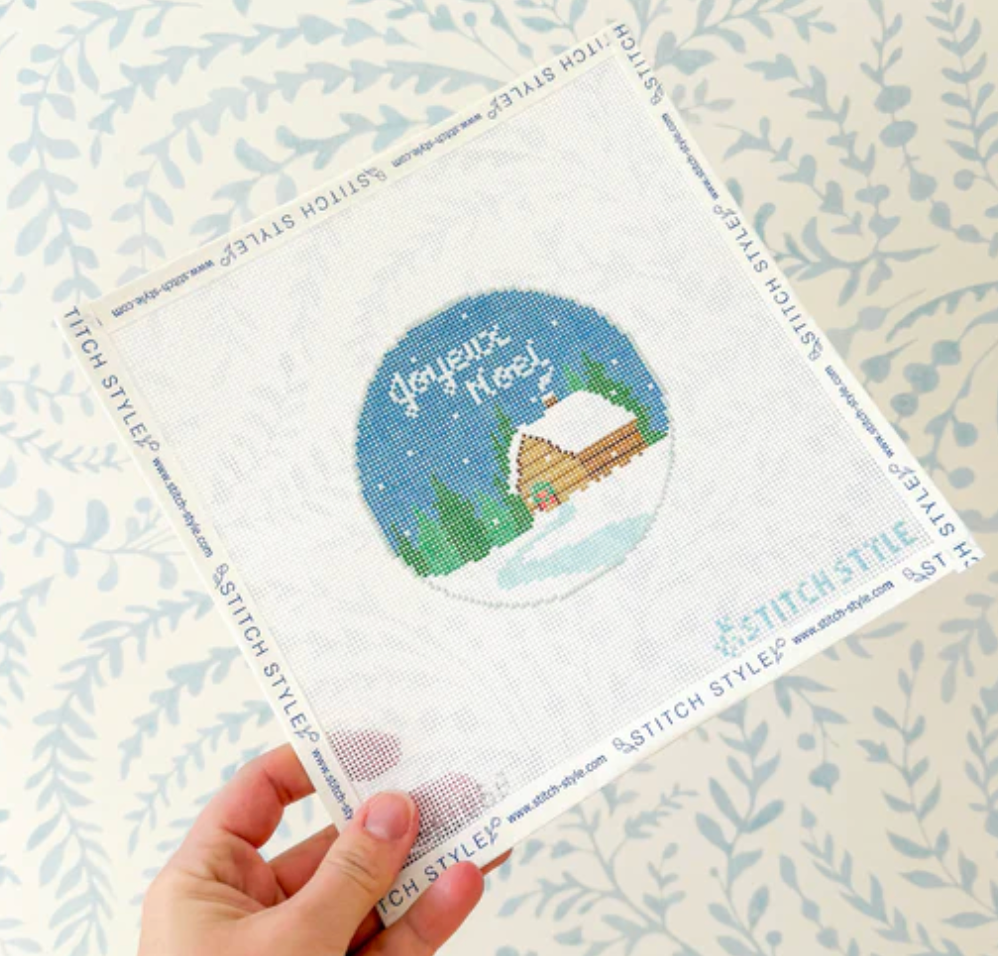 Joyeaux Noel Round – Rita's needlepoint