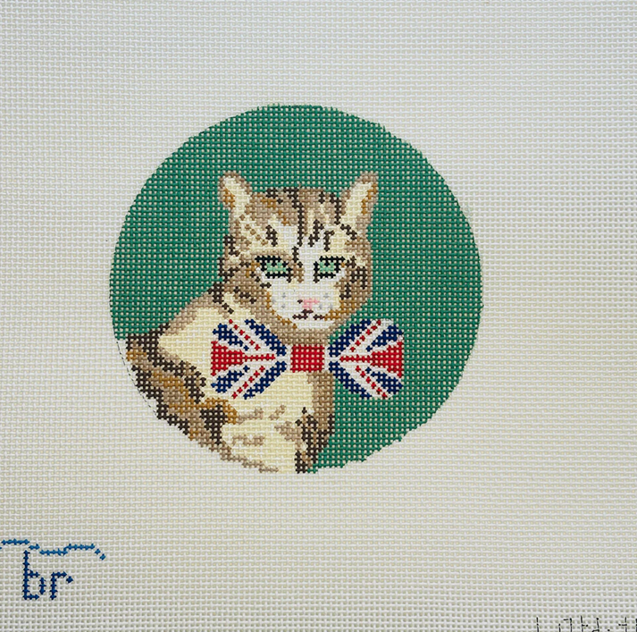 Larry the Cat – Rita's needlepoint