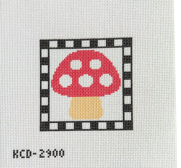 Mushroom Square Beginner's Kit – Rita's needlepoint